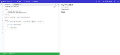 getting started with blazor playground syncfusion