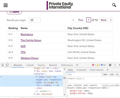 selenium converting from html to csv using python stack overflow