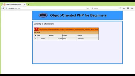 Bangla Object Oriented Php Part 17 Php Method Chaining Youtube