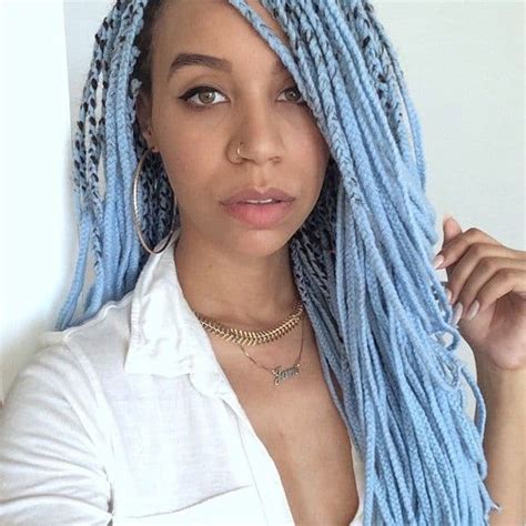 10 Bodacious Blue Box Braids For Women Hairstylecamp