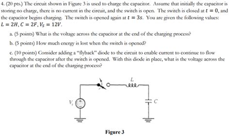 solved 4 20 pts the circuit shown in figure 3 is used to