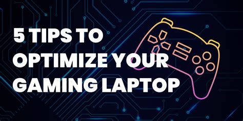 5 Tips To Optimize Your Gaming Laptop Infographics CyberPowerPC