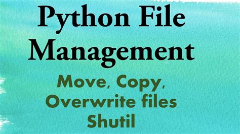 Python Shutil Copy File To Directory The 15 New Answer Barkmanoil