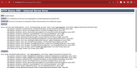 Mysql Registration Form Using JDBC And Servlet In Java Stack Overflow