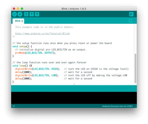 estructura básica del código arduino programación flexbot