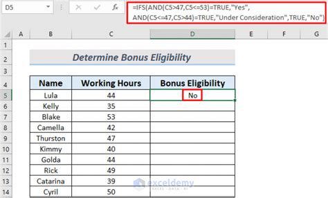 How To Use IFS And AND Functions Together In Excel 3 Examples