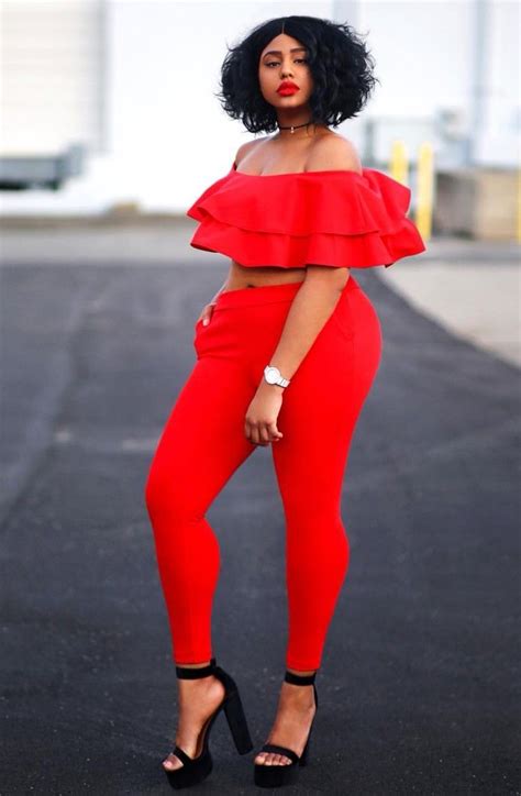Osha Waiters Fashion Red Outfit Outfits