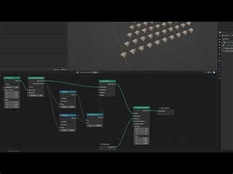 577 Creating A Simple Array Using Geometry Nodes In Blender YouTube