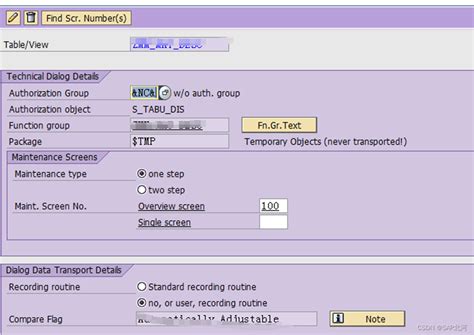 ABAP 玩转SM30 abap sm30 CSDN博客