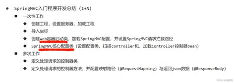 springmvc入门案例以及工作流程 csdn博客