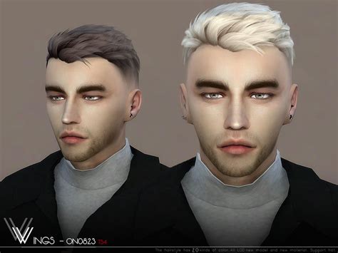 Wings Tz0807 Hair For Males By Wingssims At Tsr Sims 4 Updates Images And Photos Finder