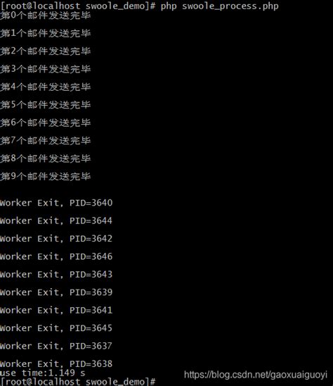 swoole多进程任务 swoole多进程处理任务 csdn博客