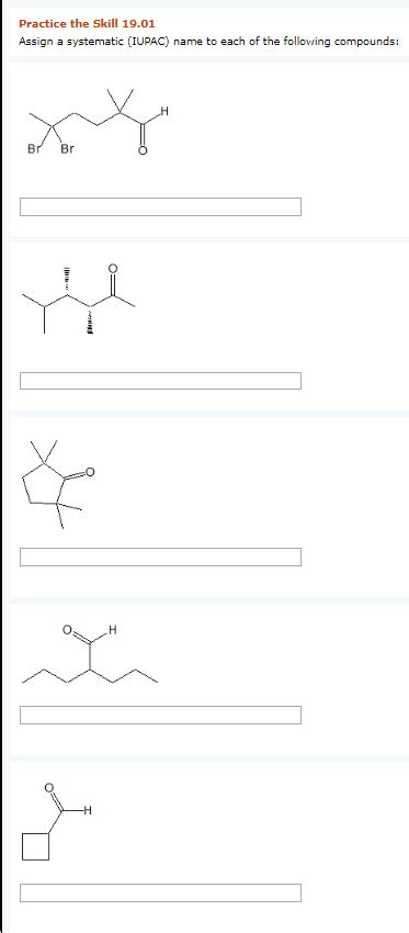 solved practice the skill 19 01 assign a systematic iupac