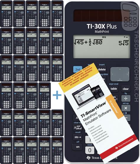 ti 30x plus mathprint teacher pack calculator ch