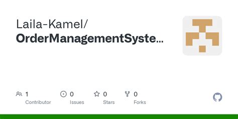 GitHub Laila Kamel OrderManagementSystem WPF
