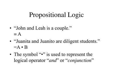 ppt introduction to symbolic logic powerpoint presentation free download id 4209453