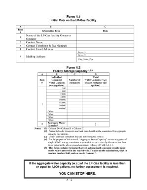 Fillable Online Appendix A Fill In Tables Forms Fax Email Print PdfFiller