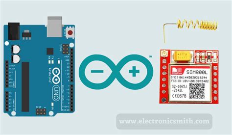 Send Receive SMS Call With SIM800L GSM Module Arduino Electronic