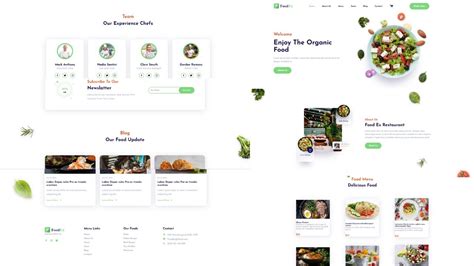 Responsive Food Restaurant Website Using HTML CSS And JavaScript