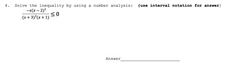 solved 4 {use interval notation for answer} solve the
