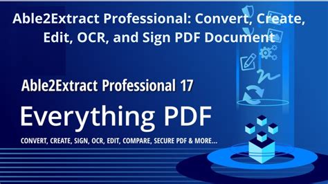 how to convert pdf to doc with able2extract professional create edit ocr and pdf document