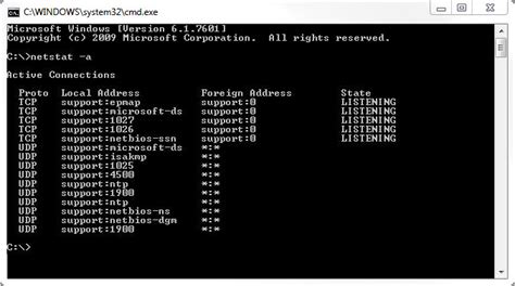 How To View The List Of Open Ports In Windows