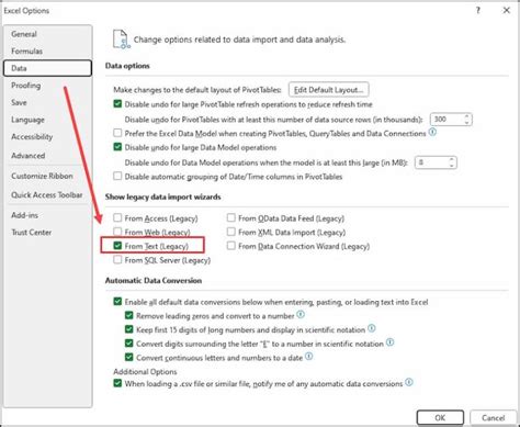 Excel Text Import Wizard The Legacy Gem