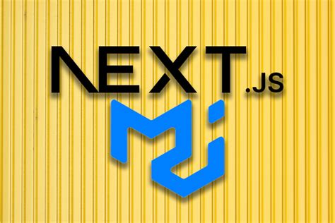 Getting Started With MUI And Next Js LogRocket Blog