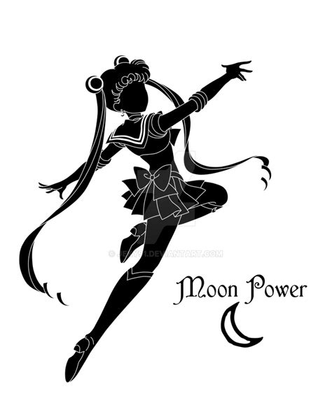 Sailor Moon Silhouette By Jeky91 On Deviantart