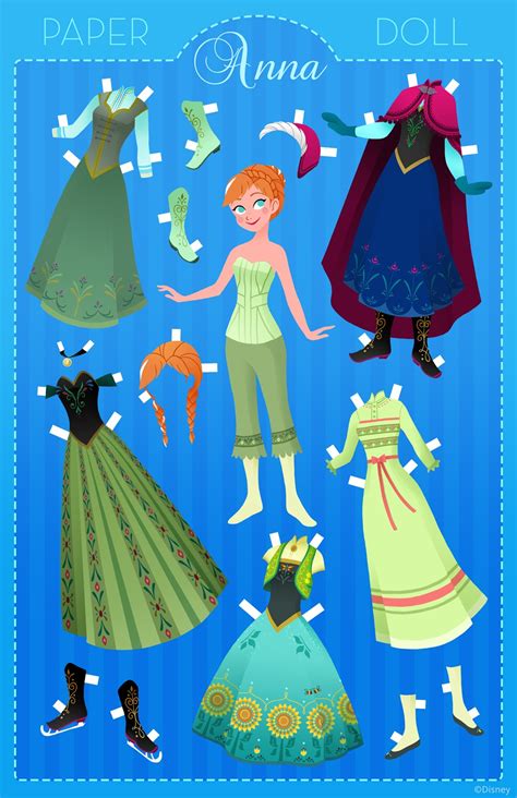 Anna Paper Doll Frozen Photo 38132012 Fanpop Page 2
