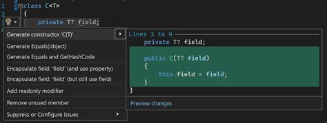 Generate Constructor Not Taking Into Account NRT For Type Parameters