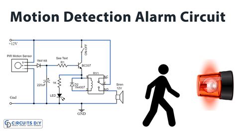 Pir Detector Circuit Diagram