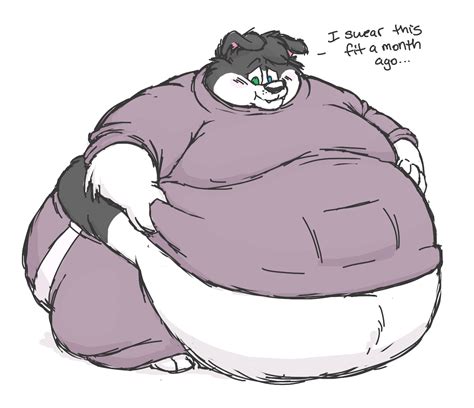 The Big Imageboard Tbib Anthro Belly Belly Overhang Belly Pinch Big Belly Big Butt Black