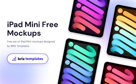 Ipad Mini Free Figma Mockups Brix Templates Figma
