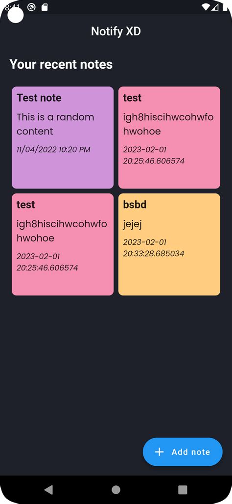 Github Abdellatif Laghjaj Flutter Note App Very Basic And Simple