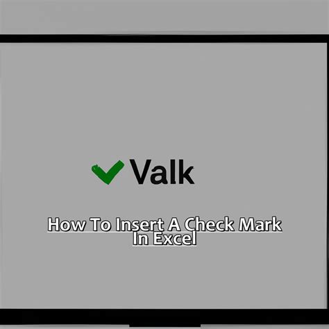 How To Insert A Check Mark In Excel Anders Fogh