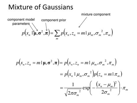 ppt hidden variables the em algorithm and mixtures of gaussians powerpoint presentation id