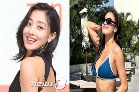 트와이스 지효의 여름은 계속비키니 자태 공개 N샷 뉴스1