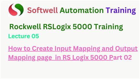 Lecture 5 How To Create Input Mapping And Output Mapping Page In