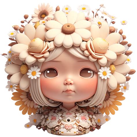 Download Ai Generated Girl Flowers Royalty Free Stock Illustration Image Pixabay