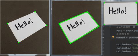 Use Python Opencv Perspective Transform GetperspectiveTransform To