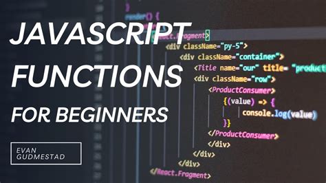 javascript functions for beginners youtube