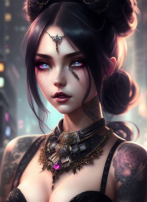 Download Ai Generated Woman Gothic Royalty Free Stock Illustration Image Pixabay