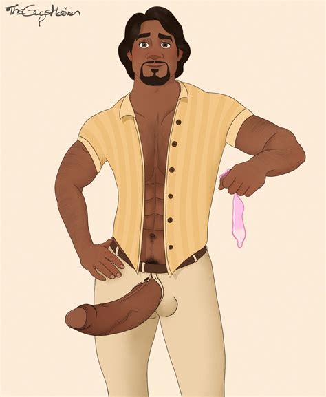Rule 34 Big Cock Big Penis Boner Dark Skinned Male Dark Skin Disney Encanto Erect Penis
