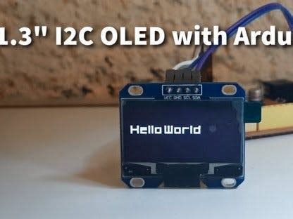 Arduino How To Use 1 3 Inch Oled Display Sh1106
