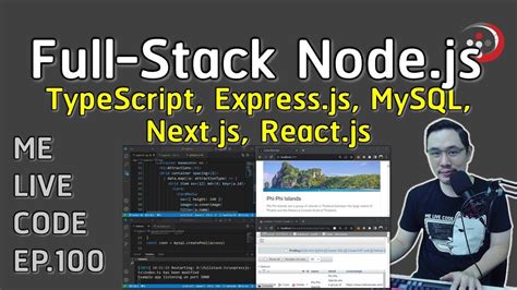 พนฐาน Full Stack Node js ดวย TypeScript Express js Next js React