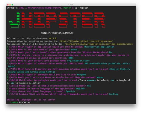 microservices for the masses spring boot · jwt · jhipster