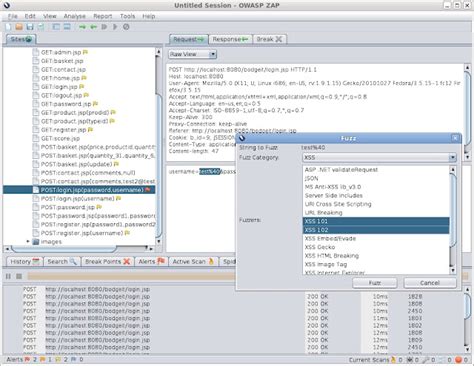 [owasp zed attack proxy 2 1 0] an easy to use integrated penetration testing tool for finding
