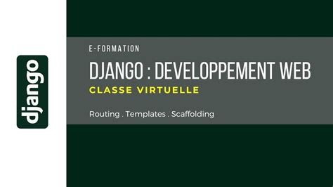formation django développement web en python reconvert