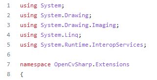 C The Type Or Namespace Name Extensions Does Not Exist In The